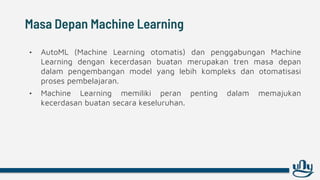 Machine Learning . | PPTX
