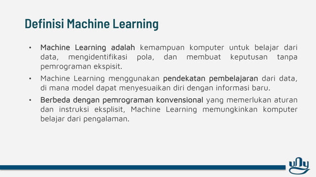 Machine Learning . | PPTX