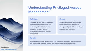 Optimizing Desktop Management with Privileged Access Management (PAM) | PPT
