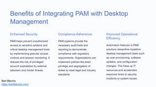 Optimizing Desktop Management with Privileged Access Management (PAM) | PPT