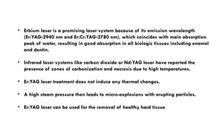 15. LASERS.pptx for lasers in conservative dentistry | PPTX
