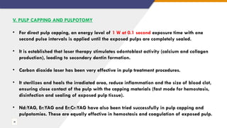 15. LASERS.pptx for lasers in conservative dentistry | PPTX