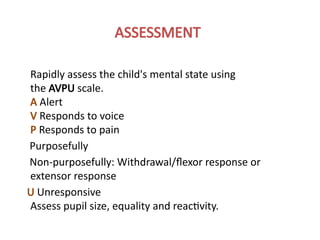 15.8 HEAD INJURY IN CHILD.pptx for nurses | PPTX