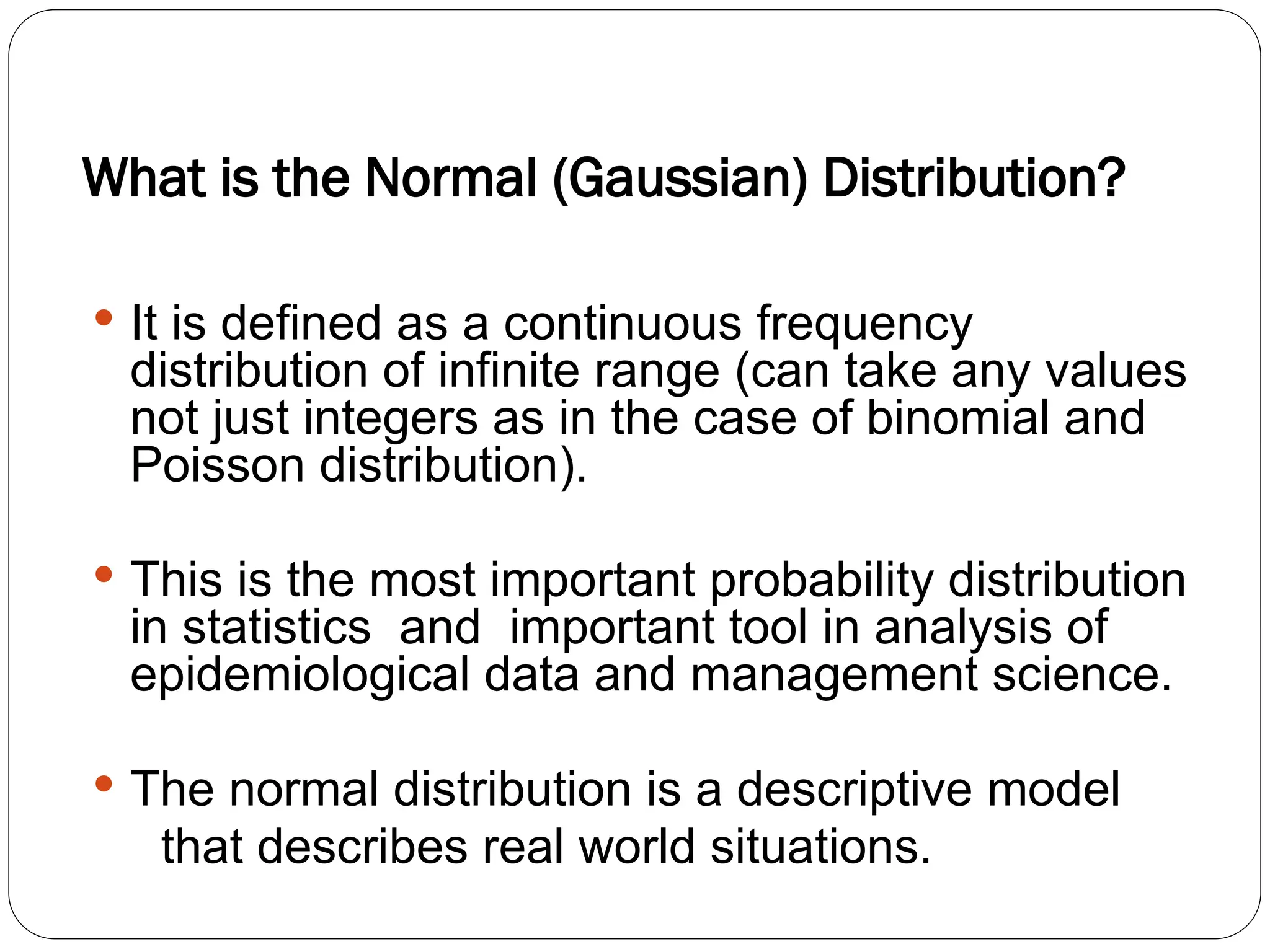 15.The Normal distribution (Gaussian).ppt