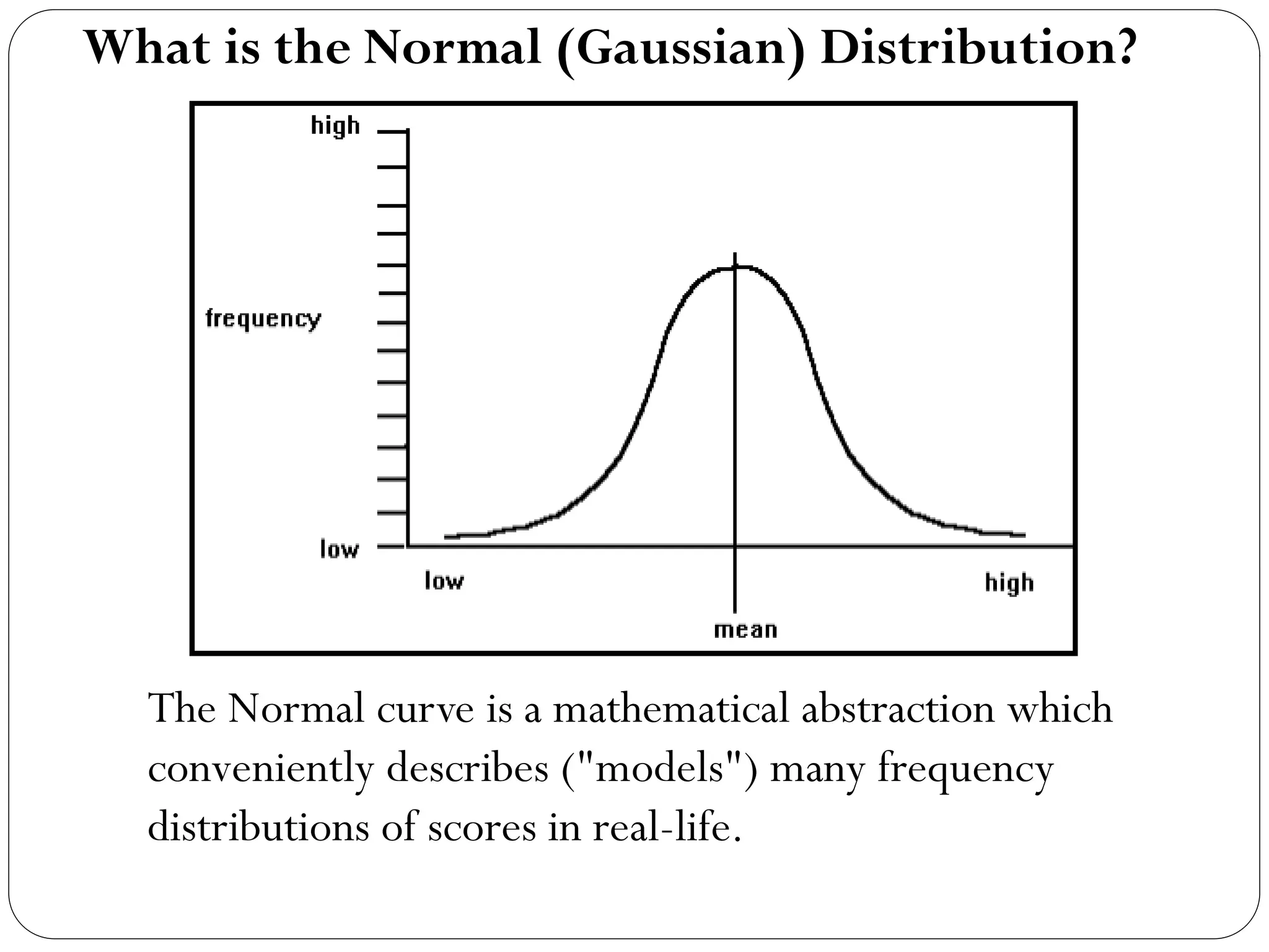 15.The Normal distribution (Gaussian).ppt