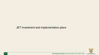 South Africa’s JET Investment and Implementation Plans | PDF