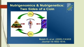 15.Nutrigenetika dan Nutrigenomika makhluk hidup | PPTX
