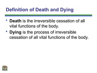 15.0 DEATH INVESTIGATION AND PRESERVATION OF HUMAN REMAINS.pptx