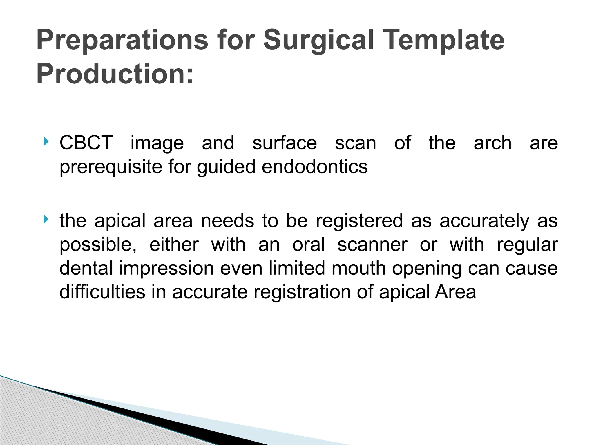 15. guided endodontics important for dental students | PPTX