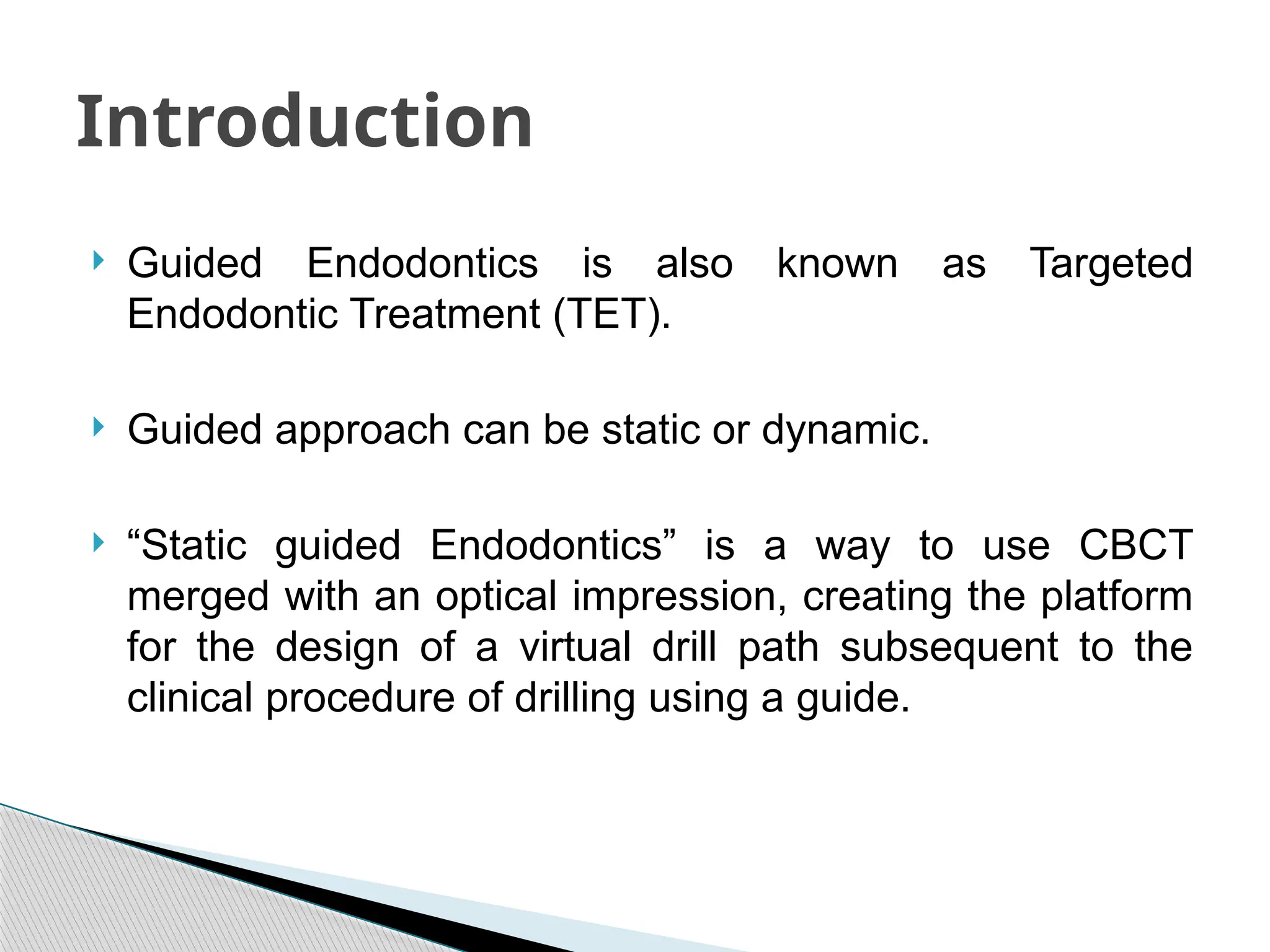 15. guided endodontics important for dental students | PPTX