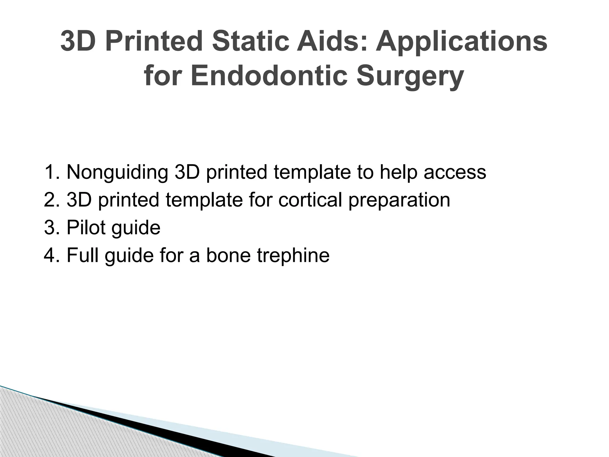 15. guided endodontics important for dental students | PPTX