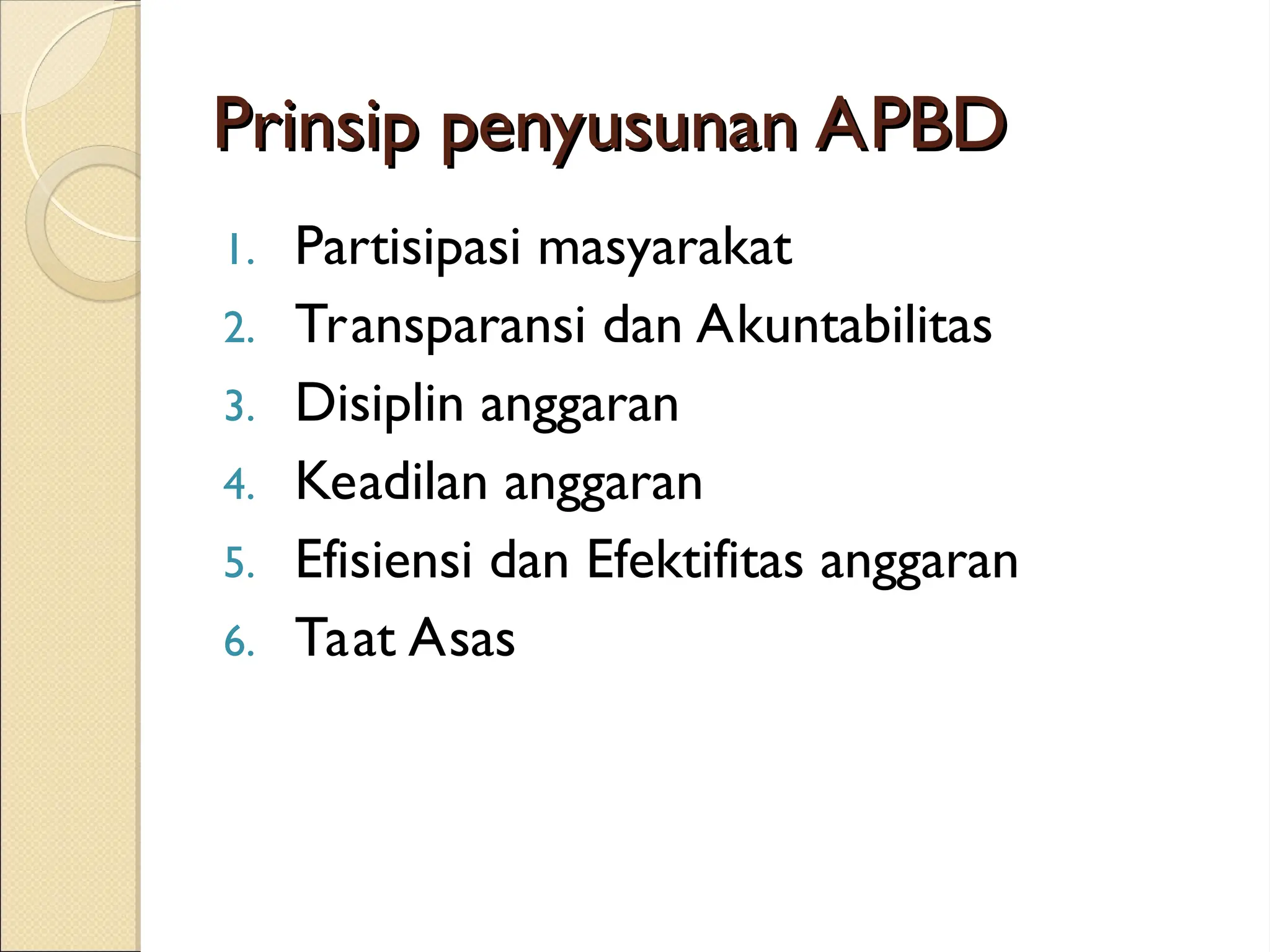 APBD ( anggaran pendapatan dan belanja daerah) | PPT