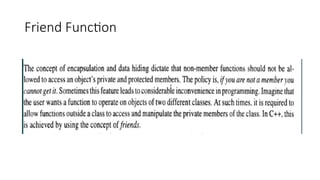 15.Friend Function.pptx oops using cpp prg | PPT