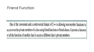 15.Friend Function.pptx oops using cpp prg | PPT