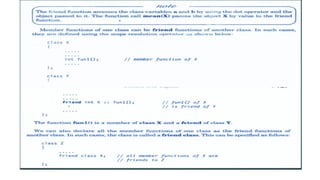15.Friend Function.pptx oops using cpp prg | PPT