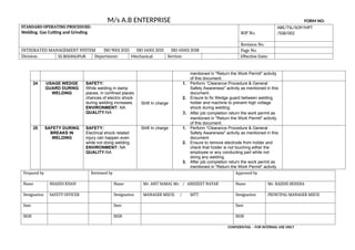 15. SOP OF Gas Cutting & Welding and grinding.docx