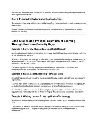 15.10 Best Practices for Linking Hardware Security Keys to Bitget ...