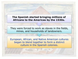 15.2 spanish and portuguese in the americas | PPT