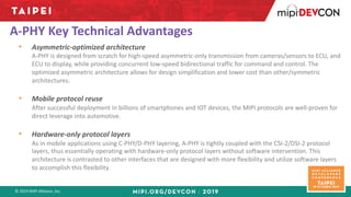 MIPI DevCon Taipei 2019: MIPI Automotive & A-PHY Update | PDF