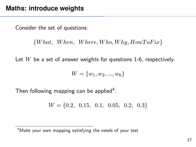 Tmpa 2017 5w1h Static Analysis Report Quality Measure Ppt