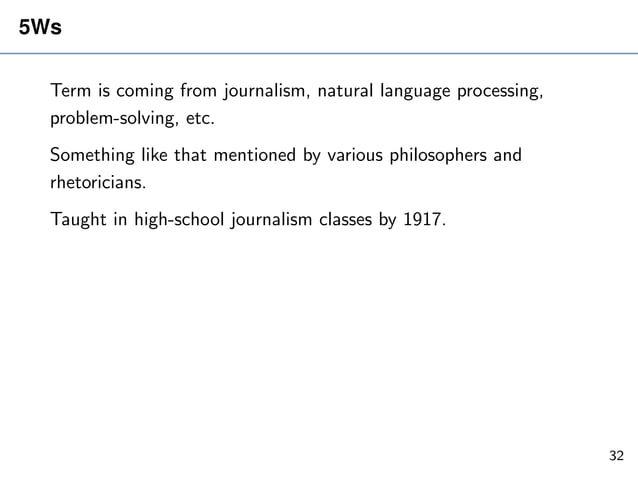 TMPA-2017: 5W+1H Static Analysis Report Quality Measure | PPT