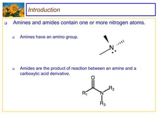Amines and Amides | PPTX