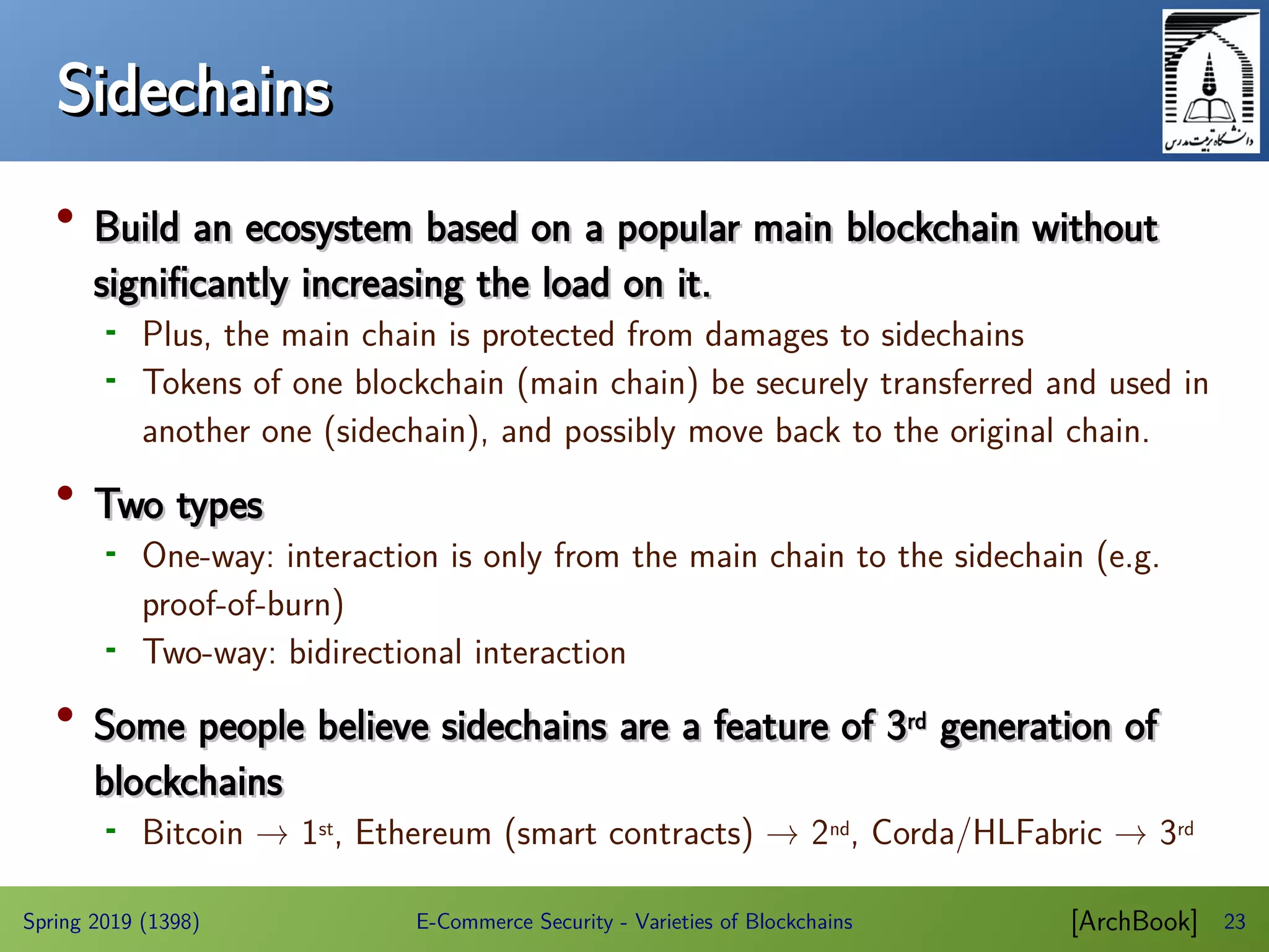 Varieties of Blockchains | PDF | Internet | Computing