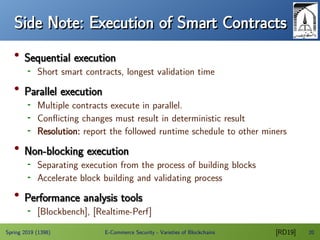 Varieties of Blockchains | PDF | Internet | Computing