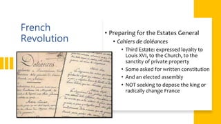 Cahiers French Revolution