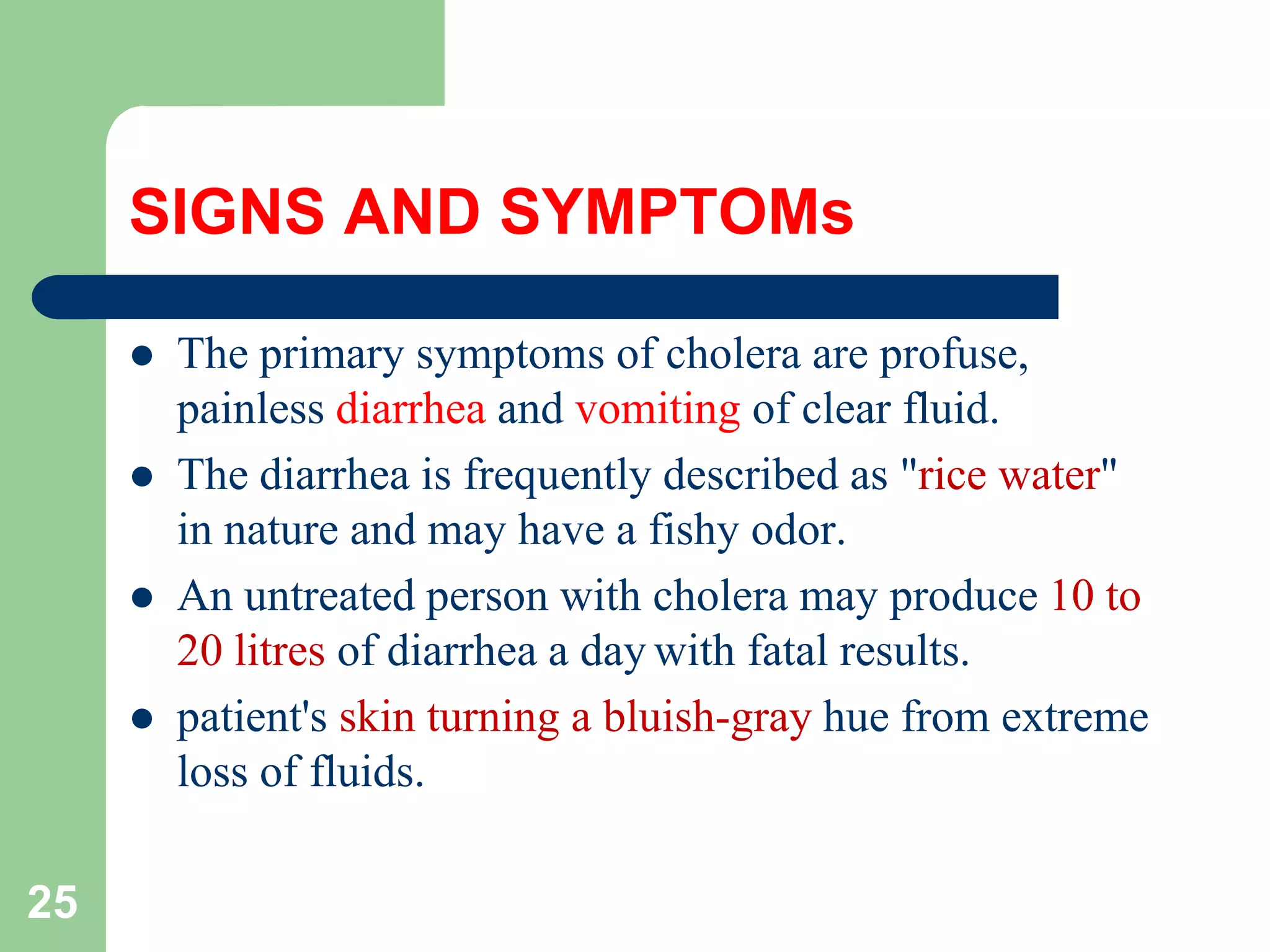 cholera | PPTX