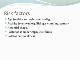 15 common shoulder disorders | PPT