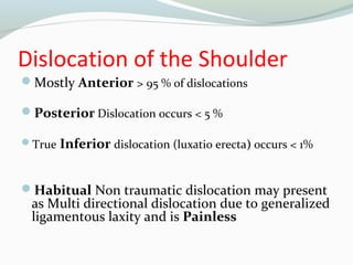 15 common shoulder disorders | PPT