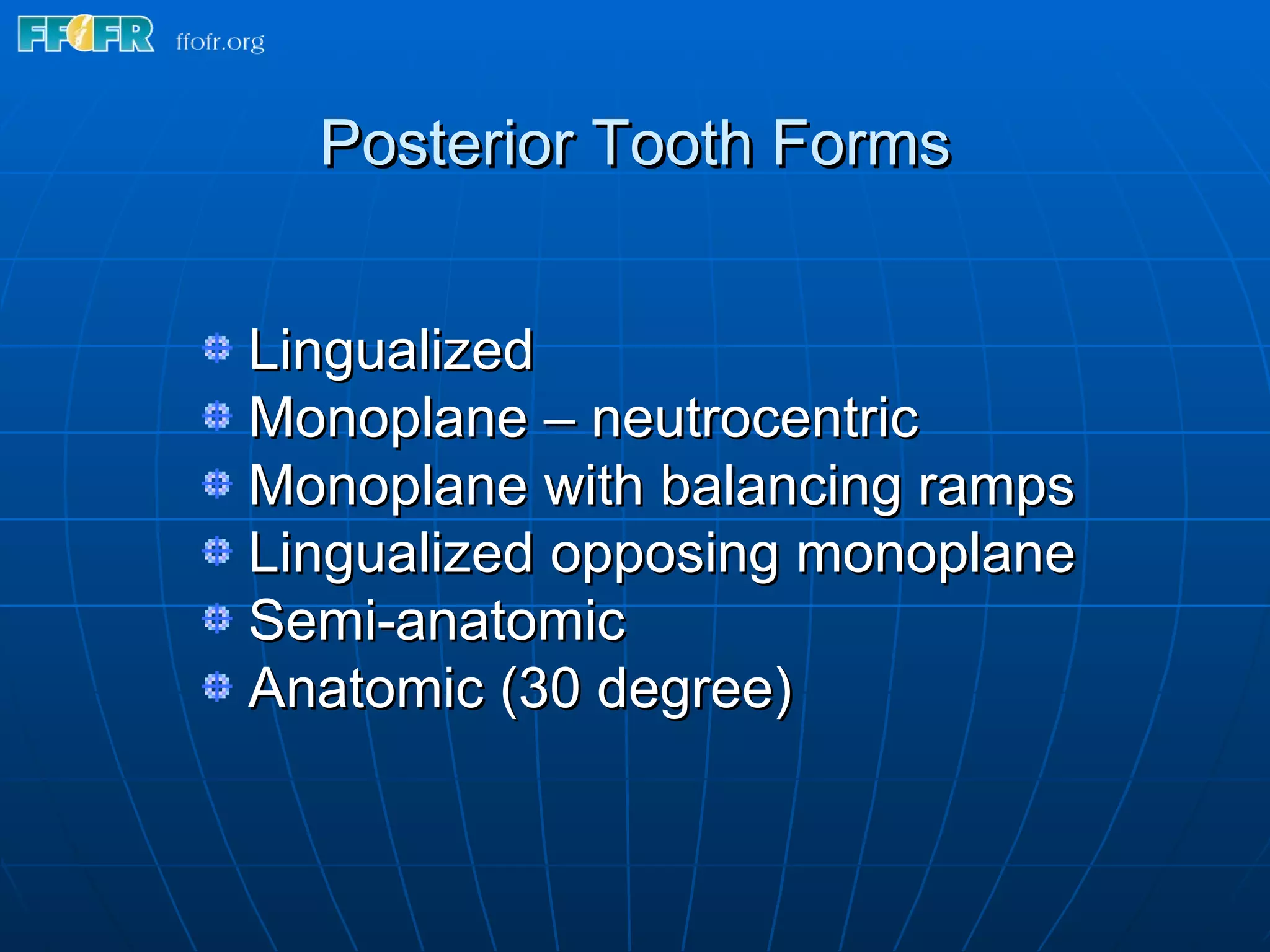 15.concepts of complete denture occlusion | PPT