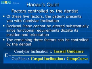 15.concepts of complete denture occlusion | PPT