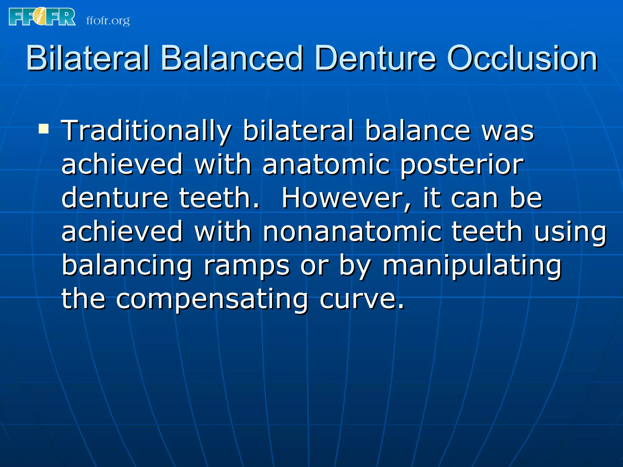 15.concepts of complete denture occlusion | PPT