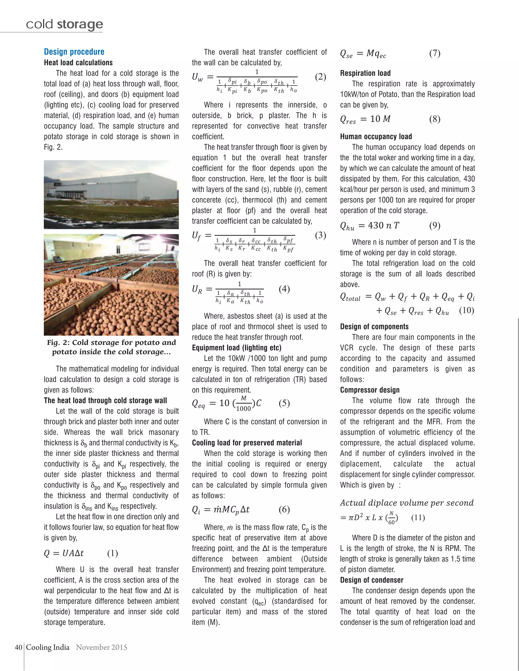 Design of Cold Storage for Potato in India.pdf