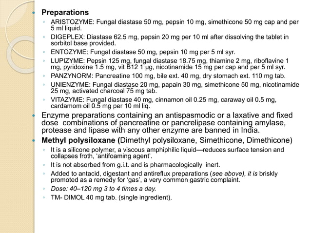 Digestants | PPTX | Digestive Disorders | Diseases and Conditions