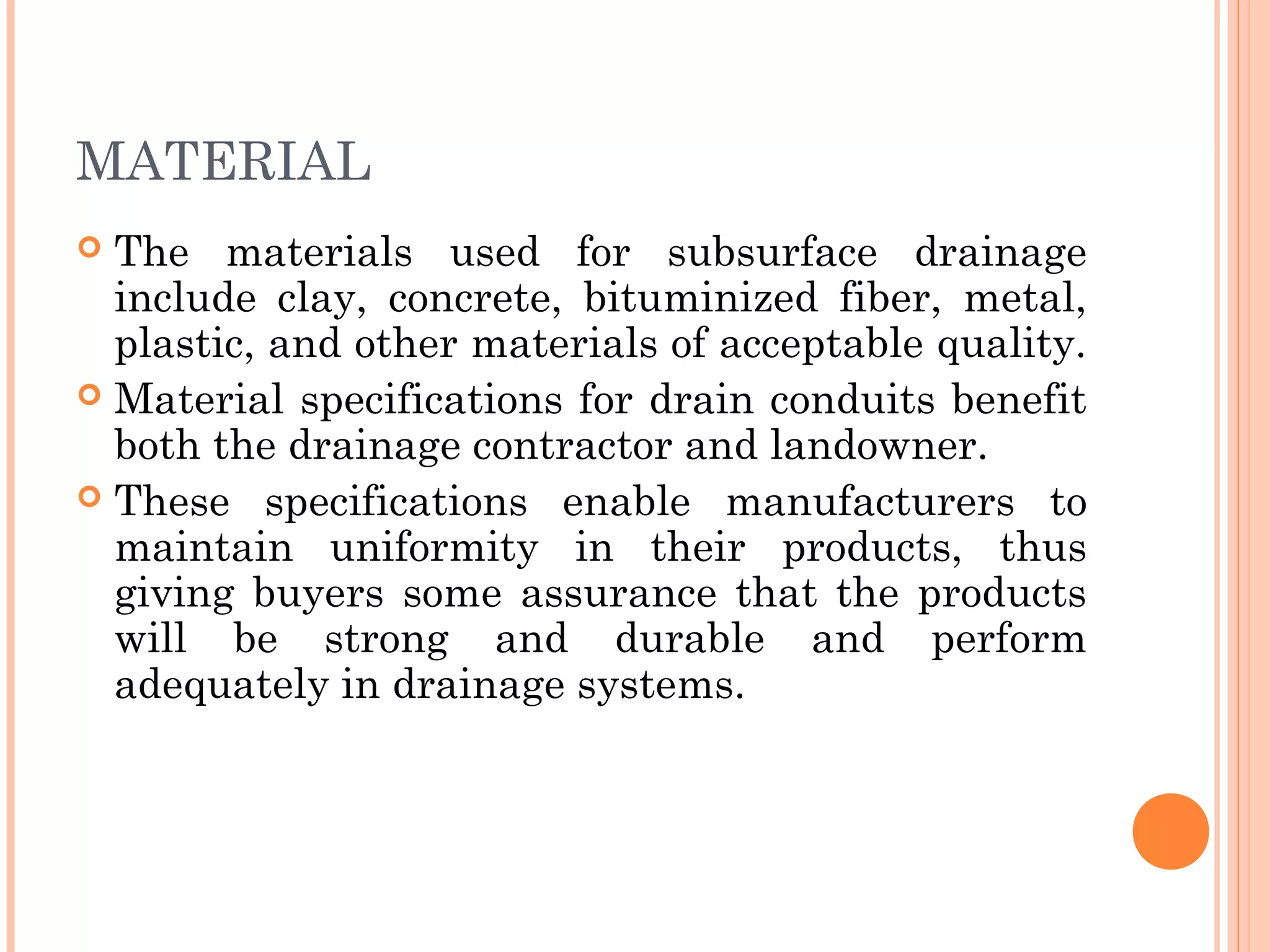 15 drainase bawah permukaan | PPT