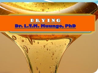 15 drying | PPT