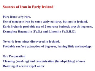 15 Early Iron Metallurgy | PPT