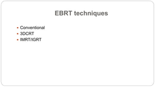 EBRT of Ca Cervix | PPTX