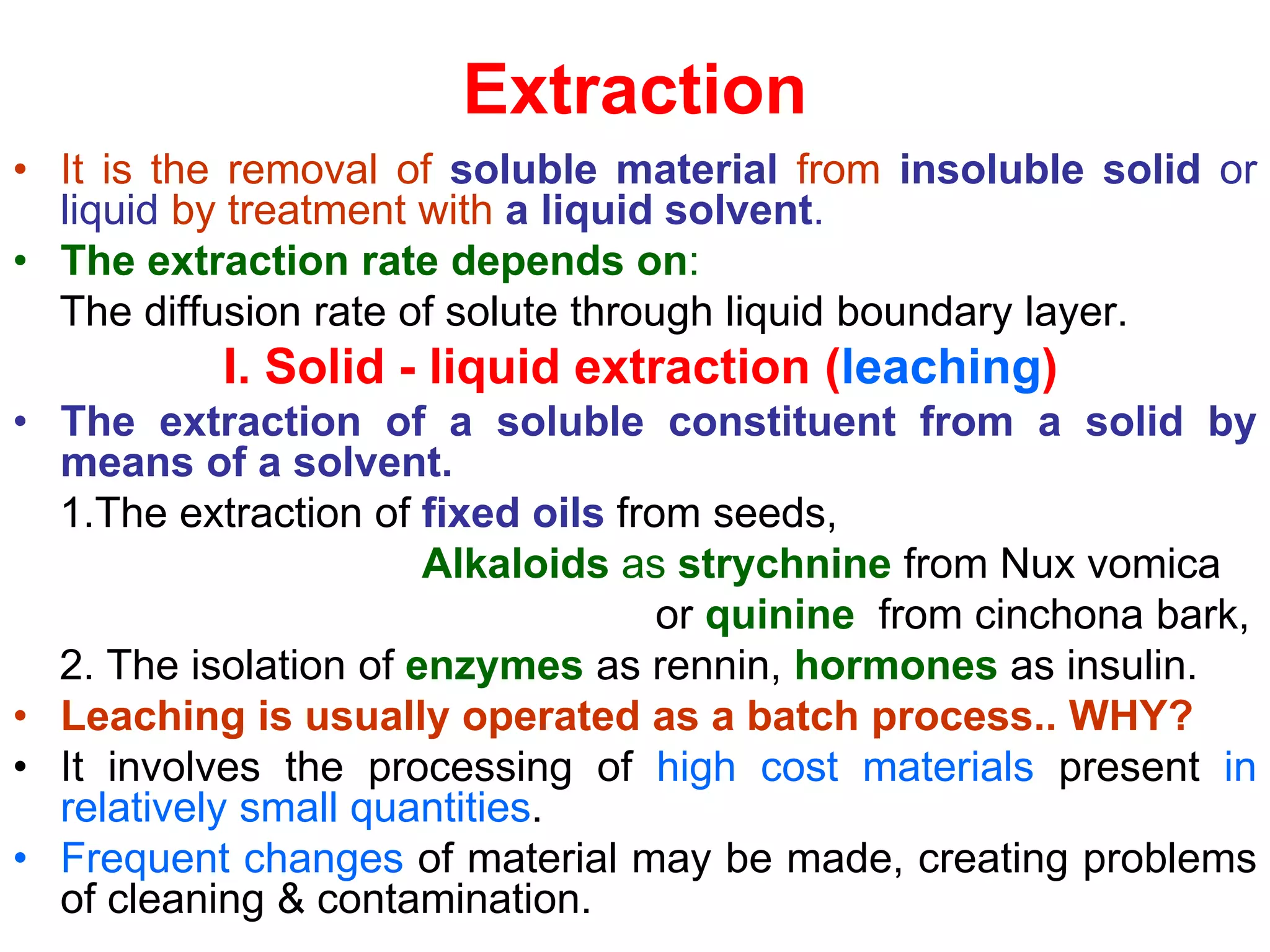15 extraction | PPT | Free Download