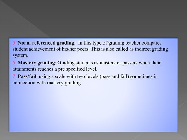 Types of Grading and Reports | PPTX