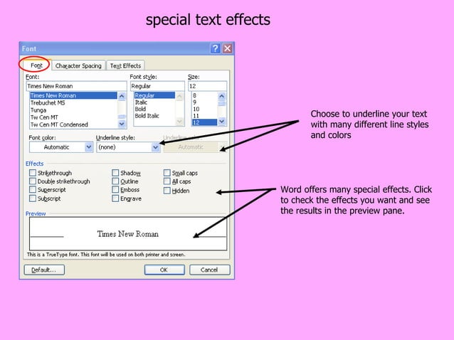 Formatting Text | PPT