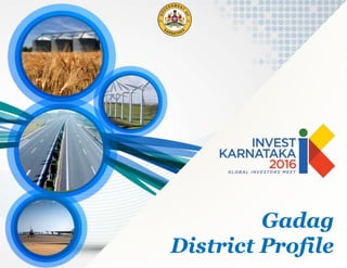 Gadag District profile | PPTX