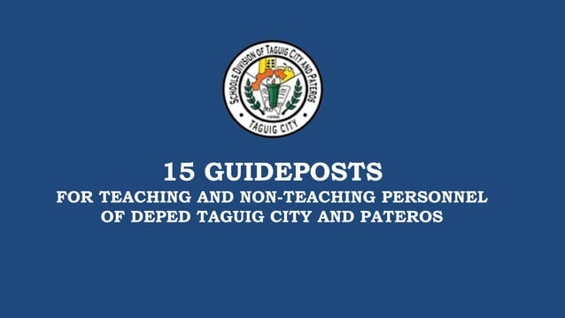 15-GUIDEPOST-FOR-TEACHING-AND-NON-TEACHING-PERSONNEL.pdf | Law
