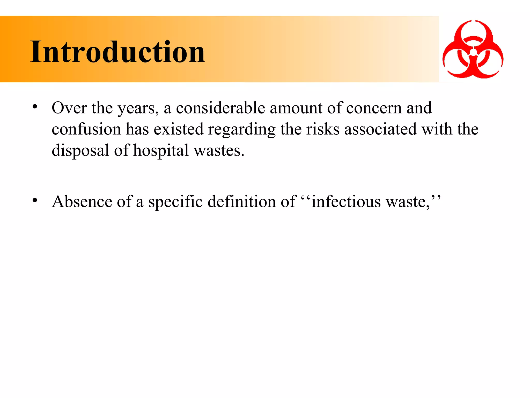 15 infectious waste management | PPT