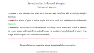 Insect toxins- Arthropod allergens-1.pptx
