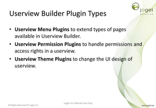 Joget Workflow v5 Training Slides - Module 15 - Introduction to Plugin Architecture | PPT