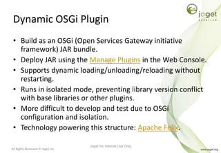 Joget Workflow v5 Training Slides - Module 15 - Introduction to Plugin Architecture | PPT